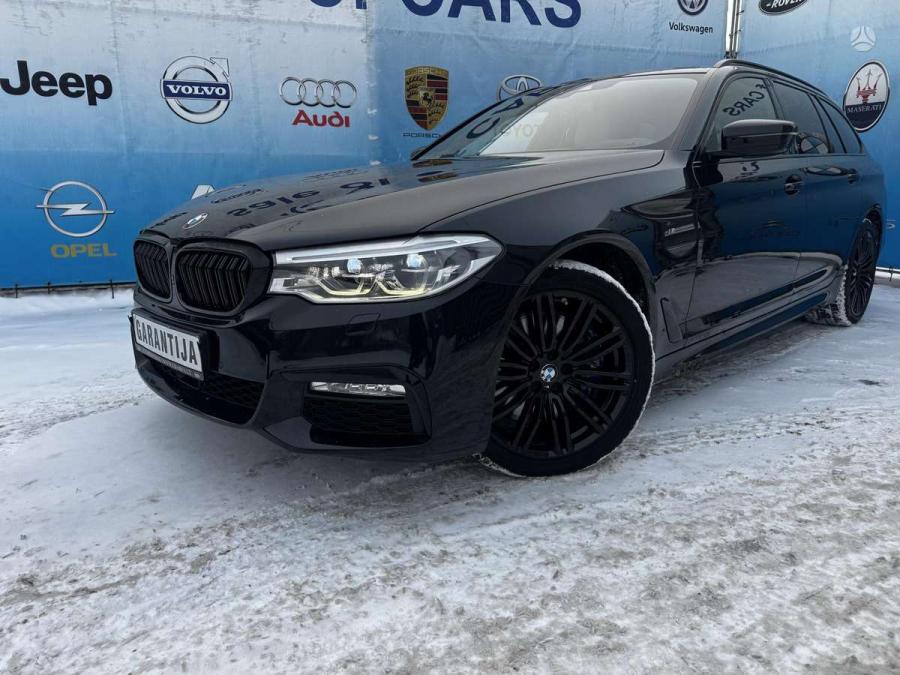 Blue BMW 540 2018 in Siauliai, with an engine capacity of 2.99 L and mileage of 188 thousand km for 22900 €, photo 2 on AUTOMOTO.COM.LV