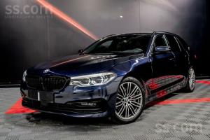 Синий БМВ 540 2018 в Рига, объемом двигателя 3.00 л и пробегом 185 тыс. км за 30500 €, фото  на AUTOMOTO.COM.LV