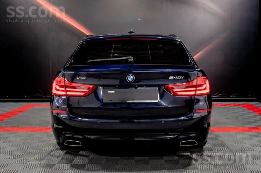 Zils BMW 540 2018 Rīga, ar dzinēja tilpumu 3.00 L un nobraukumu 185 tūkst. km par 30500 €, foto 10 vietnē AUTOMOTO.COM.LV