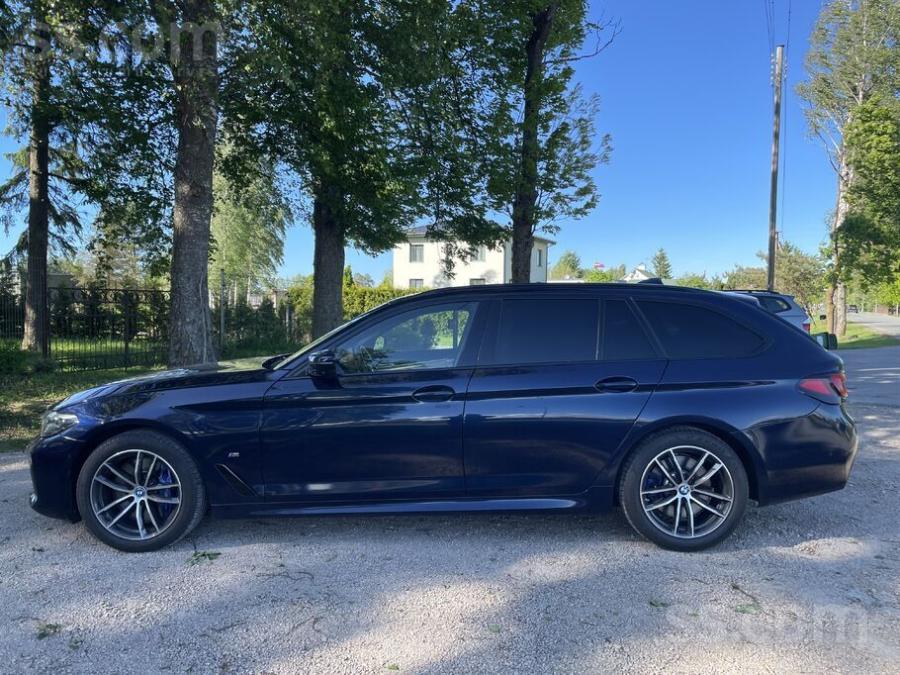 Синий БМВ 540 2021 в Рига, объемом двигателя 3.00 л и пробегом 169 тыс. км за 26490 €, фото 3 на AUTOMOTO.COM.LV