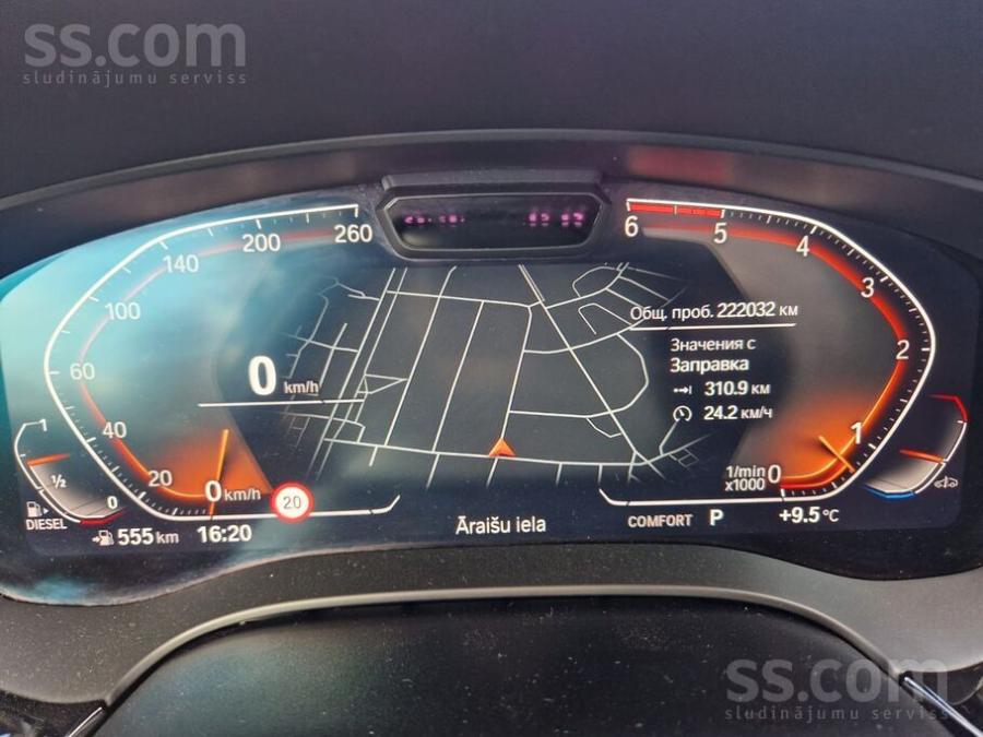 Zils BMW 540 2021 Rīga, ar dzinēja tilpumu 3.00 L un nobraukumu 222 tūkst. km par 33000 €, foto 23 vietnē AUTOMOTO.COM.LV