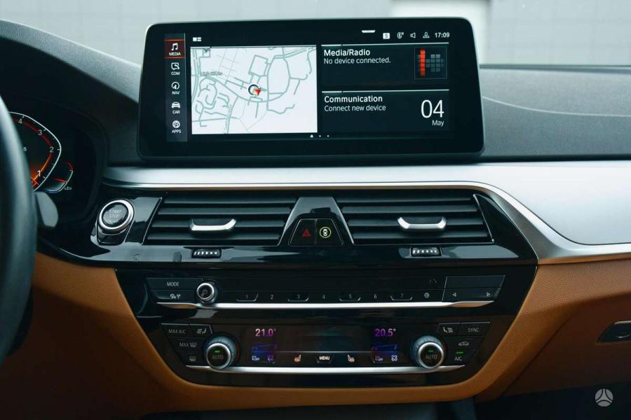 Синий БМВ 540 2021 в Вильнюс, объемом двигателя 2.99 л и пробегом 93 тыс. км за 33490 €, фото 16 на AUTOMOTO.COM.LV