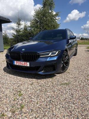 Blue BMW 540 2022 in Vievis, with an engine capacity of 2.99 L and mileage of 294 thousand km for 25500 €, photo  on AUTOMOTO.COM.LV