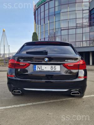 Brown BMW 540 2018 in Riga, with an engine capacity of 3.00 L and mileage of 254 thousand km for 25000 €, photo 5 on AUTOMOTO.COM.LV