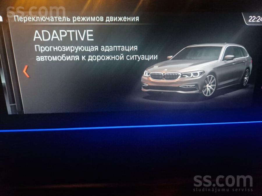 Brown BMW 540 2018 in Riga, with an engine capacity of 3.00 L and mileage of 254 thousand km for 25000 €, photo 33 on AUTOMOTO.COM.LV