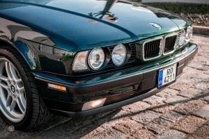 Green BMW 540 1995 in Daugavpils, with an engine capacity of 4.00 L and mileage of 300 thousand km for 14900 €, photo 5 on AUTOMOTO.COM.LV