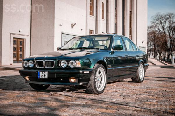 Zaļš BMW 540 1995 Daugavpils, ar dzinēja tilpumu 4.00 L un nobraukumu 300 tūkst. km par 14900 €, foto 1 vietnē AUTOMOTO.COM.LV
