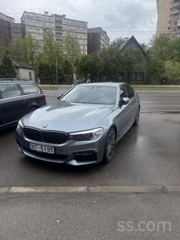Pelēks BMW 540 2017 Rīga, ar dzinēja tilpumu 3.00 L un nobraukumu 150 tūkst. km par 12999 €, foto 1 vietnē AUTOMOTO.COM.LV
