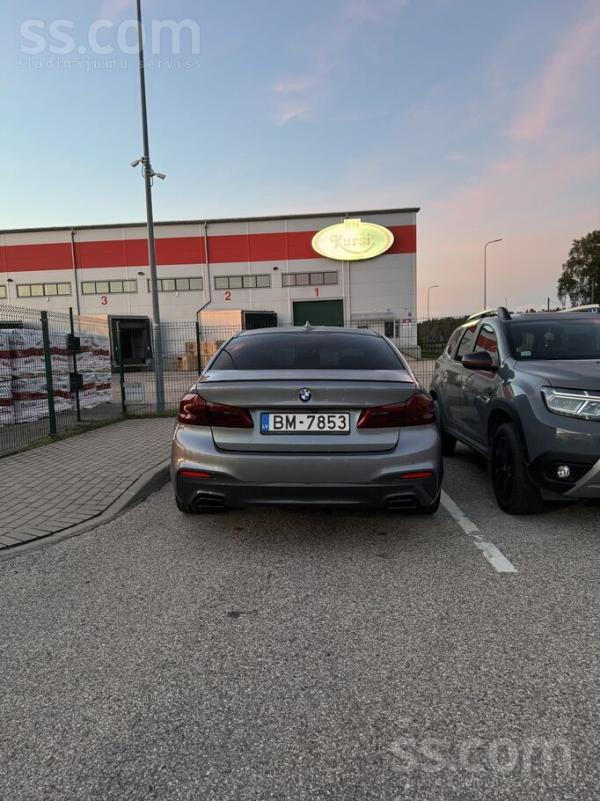 Pelēks BMW 540 2017 Rīga, ar dzinēja tilpumu 3.00 L un nobraukumu 113 tūkst. km par 32990 €, foto 3 vietnē AUTOMOTO.COM.LV