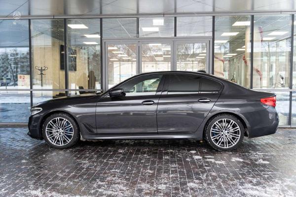 Pelēks BMW 540 2018 Viļņa, ar dzinēja tilpumu 2.99 L un nobraukumu 223 tūkst. km par 25900 €, foto 4 vietnē AUTOMOTO.COM.LV