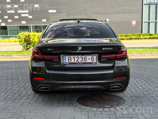 Pelēks BMW 540 2020 Jelgava, ar dzinēja tilpumu 3.00 L un nobraukumu 230 tūkst. km par 31700 €, foto 7 vietnē AUTOMOTO.COM.LV