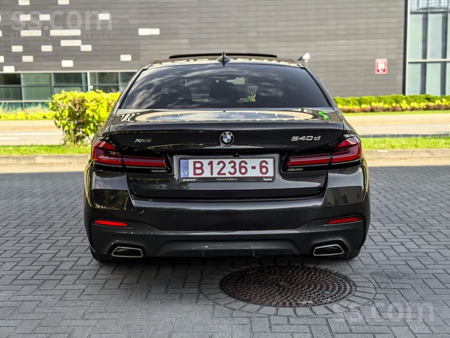 Pelēks BMW 540 2020 Jelgava, ar dzinēja tilpumu 3.00 L un nobraukumu 230 tūkst. km par 31700 €, foto 7 vietnē AUTOMOTO.COM.LV
