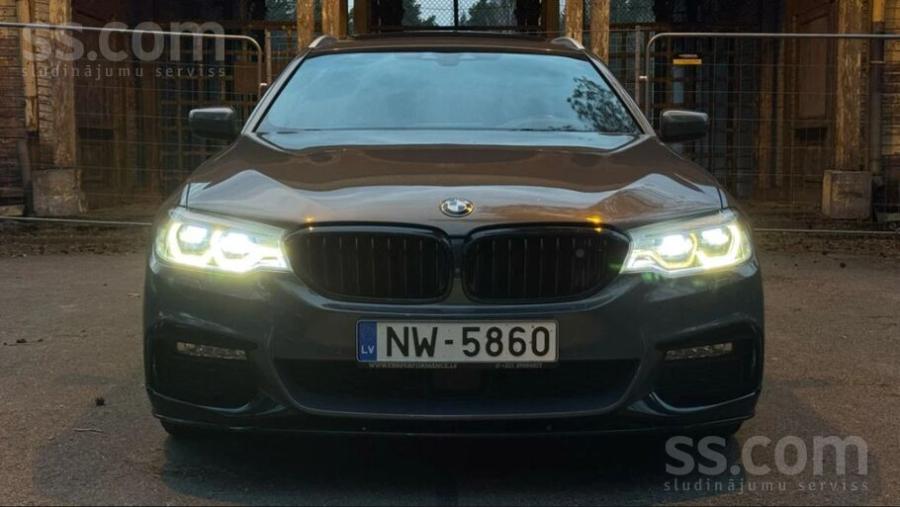 Pelēks BMW 540 2017 Rīga, ar dzinēja tilpumu 3.00 L un nobraukumu 270 tūkst. km par 24600 €, foto 15 vietnē AUTOMOTO.COM.LV
