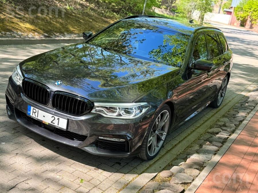 Grey BMW 540 2017 in Bauska, with an engine capacity of 4.00 L and mileage of 0 thousand km for 24370 €, photo 8 on AUTOMOTO.COM.LV