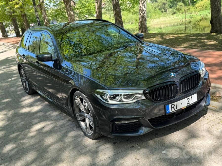 Grey BMW 540 2017 in Bauska, with an engine capacity of 4.00 L and mileage of 0 thousand km for 24370 €, photo 9 on AUTOMOTO.COM.LV