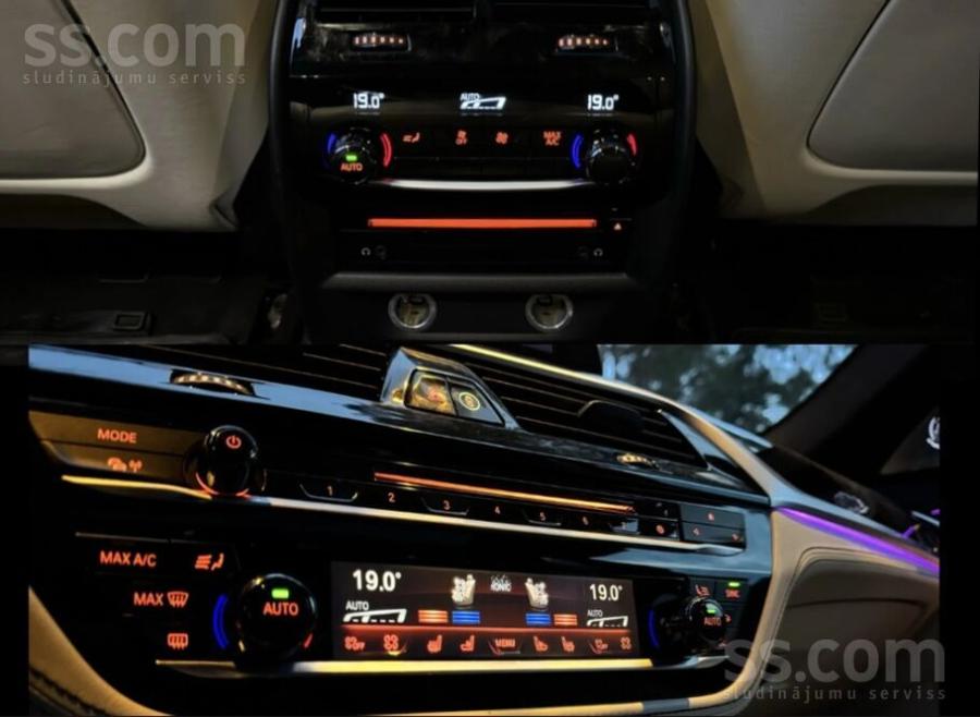 Pelēks BMW 540 2017 Rīga, ar dzinēja tilpumu 3.00 L un nobraukumu 275 tūkst. km par 23600 €, foto 16 vietnē AUTOMOTO.COM.LV