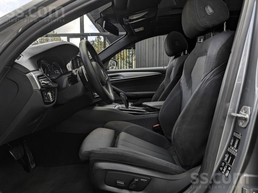 Pelēks BMW 540 2017 Tukums, ar dzinēja tilpumu 3.00 L un nobraukumu 277 tūkst. km par 19990 €, foto 7 vietnē AUTOMOTO.COM.LV