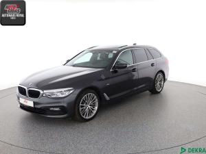Grey BMW 540 2018 in Kaunas, with an engine capacity of 3.00 L and mileage of 97 thousand km for 32576 €, photo  on AUTOMOTO.COM.LV