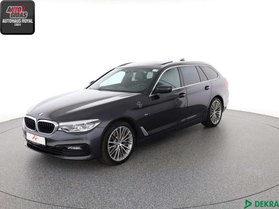 Grey BMW 540 2018 in Kaunas, with an engine capacity of 3.00 L and mileage of 97 thousand km for 32576 €, photo 1 on AUTOMOTO.COM.LV