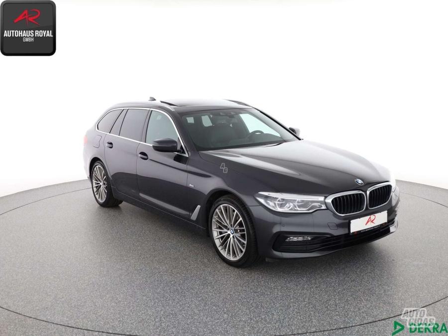 Grey BMW 540 2018 in Kaunas, with an engine capacity of 3.00 L and mileage of 97 thousand km for 32576 €, photo 7 on AUTOMOTO.COM.LV