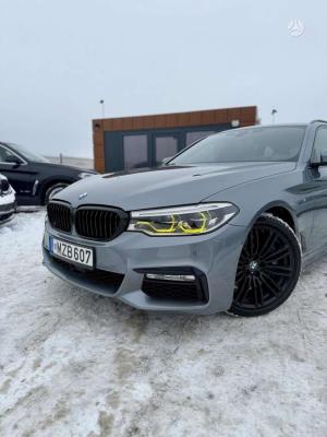Grey BMW 540 2018 in Kaunas, with an engine capacity of 2.99 L and mileage of 302 thousand km for 22999 €, photo 2 on AUTOMOTO.COM.LV