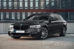 Grey BMW 540 2018 in Jurmala, with an engine capacity of 3.00 L and mileage of 144 thousand km for 23800 €, photo 3 on AUTOMOTO.COM.LV