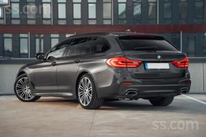 Grey BMW 540 2018 in Jurmala, with an engine capacity of 3.00 L and mileage of 144 thousand km for 23800 €, photo 4 on AUTOMOTO.COM.LV