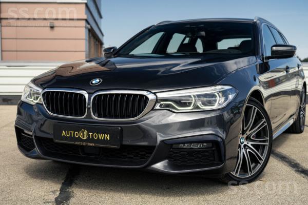 Grey BMW 540 2018 in Riga, with an engine capacity of 3.00 L and mileage of 195 thousand km for 26499 €, photo 2 on AUTOMOTO.COM.LV
