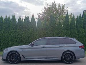 Grey BMW 540 2018 in Vilnius, with an engine capacity of 2.99 L and mileage of 63 thousand km for 23900 €, photo 6 on AUTOMOTO.COM.LV