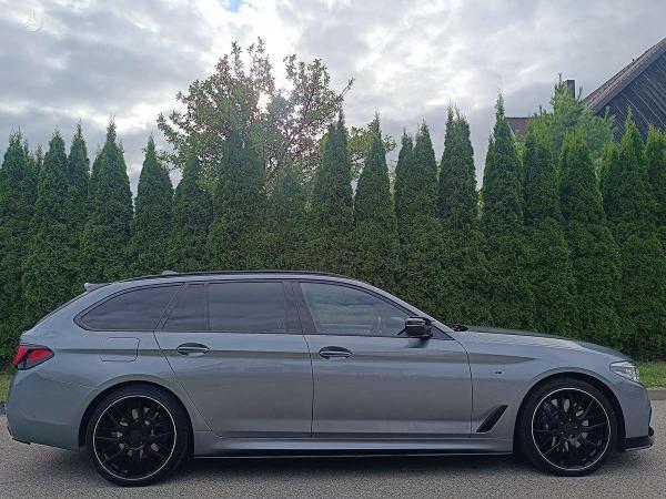 Grey BMW 540 2018 in Vilnius, with an engine capacity of 2.99 L and mileage of 63 thousand km for 23900 €, photo 6 on AUTOMOTO.COM.LV