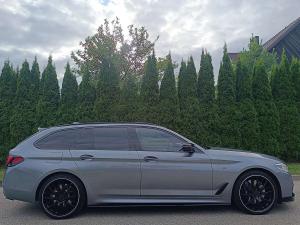 Grey BMW 540 2018 in Vilnius, with an engine capacity of 2.99 L and mileage of 63 thousand km for 23900 €, photo 7 on AUTOMOTO.COM.LV