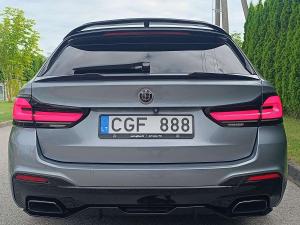 Grey BMW 540 2018 in Vilnius, with an engine capacity of 2.99 L and mileage of 63 thousand km for 23900 €, photo 9 on AUTOMOTO.COM.LV