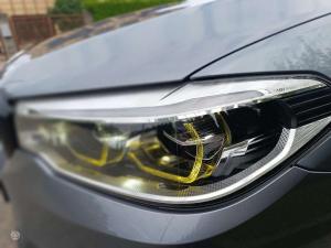 Grey BMW 540 2018 in Vilnius, with an engine capacity of 2.99 L and mileage of 63 thousand km for 23900 €, photo 22 on AUTOMOTO.COM.LV