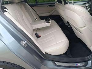 Grey BMW 540 2018 in Vilnius, with an engine capacity of 2.99 L and mileage of 63 thousand km for 23900 €, photo 28 on AUTOMOTO.COM.LV
