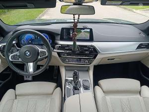 Grey BMW 540 2018 in Vilnius, with an engine capacity of 2.99 L and mileage of 63 thousand km for 23900 €, photo 33 on AUTOMOTO.COM.LV