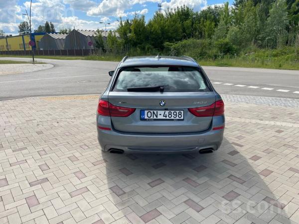 Pelēks BMW 540 2019 Rīga, ar dzinēja tilpumu 3.00 L un nobraukumu 263 tūkst. km par 24700 €, foto 5 vietnē AUTOMOTO.COM.LV