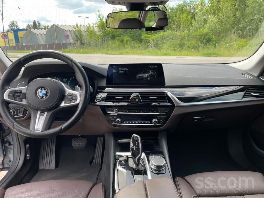 Pelēks BMW 540 2019 Rīga, ar dzinēja tilpumu 3.00 L un nobraukumu 263 tūkst. km par 24700 €, foto 13 vietnē AUTOMOTO.COM.LV