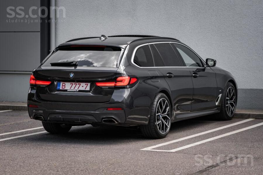 Pelēks BMW 540 2020 Rīga, ar dzinēja tilpumu 3.00 L un nobraukumu 212 tūkst. km par 27900 €, foto 5 vietnē AUTOMOTO.COM.LV