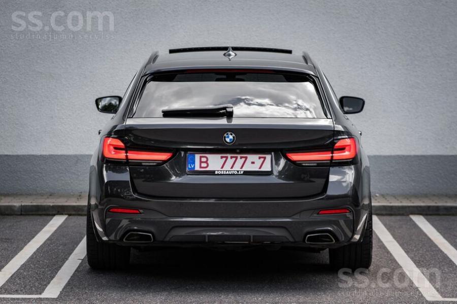 Pelēks BMW 540 2020 Rīga, ar dzinēja tilpumu 3.00 L un nobraukumu 212 tūkst. km par 27900 €, foto 6 vietnē AUTOMOTO.COM.LV
