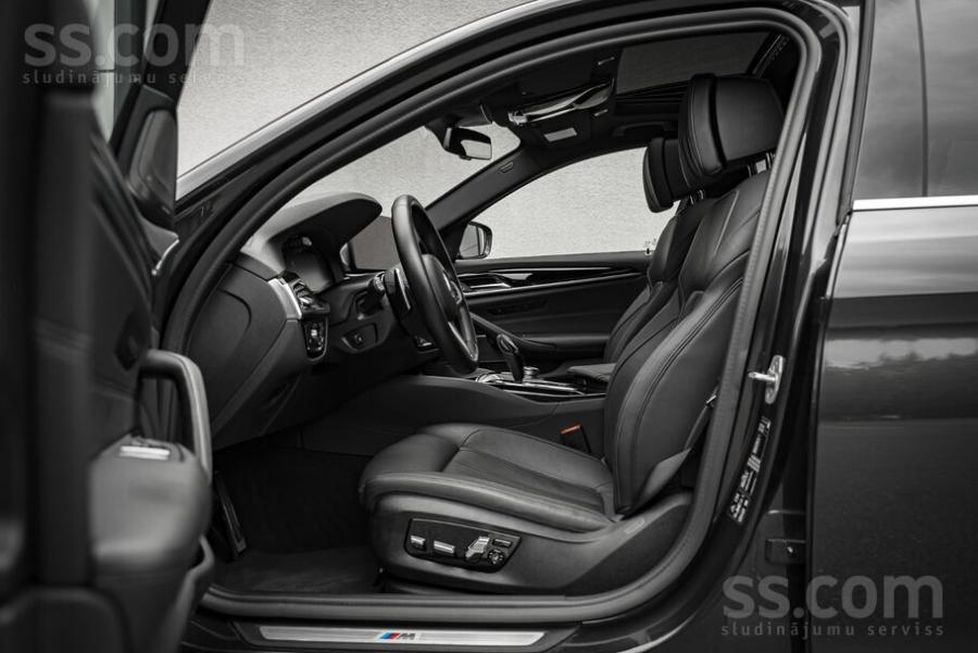Pelēks BMW 540 2020 Rīga, ar dzinēja tilpumu 3.00 L un nobraukumu 212 tūkst. km par 27900 €, foto 13 vietnē AUTOMOTO.COM.LV