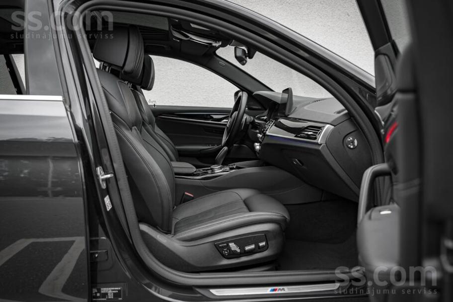Pelēks BMW 540 2020 Rīga, ar dzinēja tilpumu 3.00 L un nobraukumu 212 tūkst. km par 27900 €, foto 14 vietnē AUTOMOTO.COM.LV