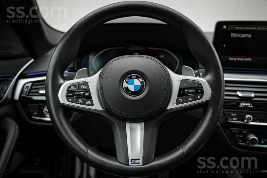 Pelēks BMW 540 2020 Rīga, ar dzinēja tilpumu 3.00 L un nobraukumu 212 tūkst. km par 27900 €, foto 22 vietnē AUTOMOTO.COM.LV