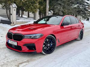 Red BMW 540 2019 in Vilnius, with an engine capacity of 3.00 L and mileage of 134 thousand km for 30000 €, photo  on AUTOMOTO.COM.LV