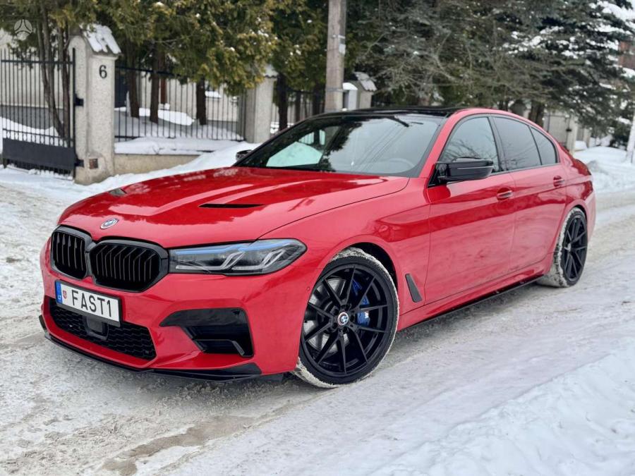 Red BMW 540 2019 in Vilnius, with an engine capacity of 3.00 L and mileage of 134 thousand km for 30000 €, photo 1 on AUTOMOTO.COM.LV