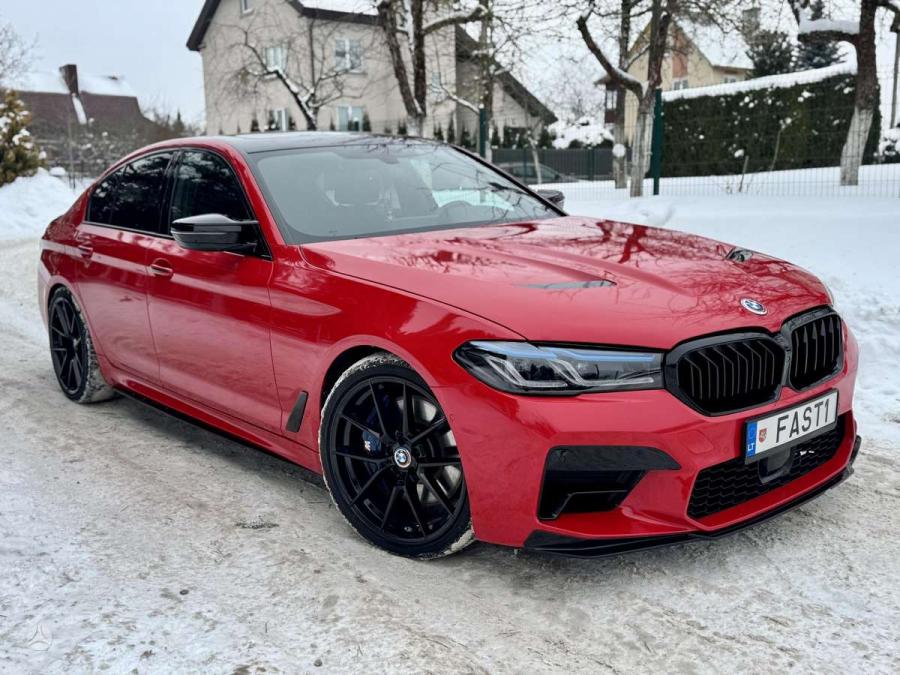 Red BMW 540 2019 in Vilnius, with an engine capacity of 3.00 L and mileage of 134 thousand km for 30000 €, photo 2 on AUTOMOTO.COM.LV