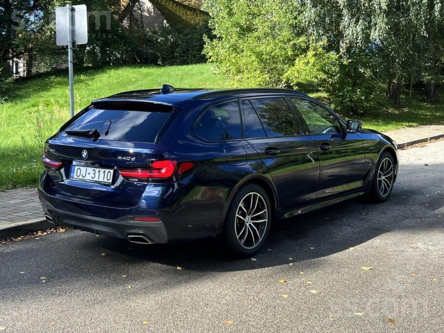 BMW 540 2021 in Riga, with an engine capacity of 3.00 L and mileage of 169 thousand km for 24700 €, photo 4 on AUTOMOTO.COM.LV