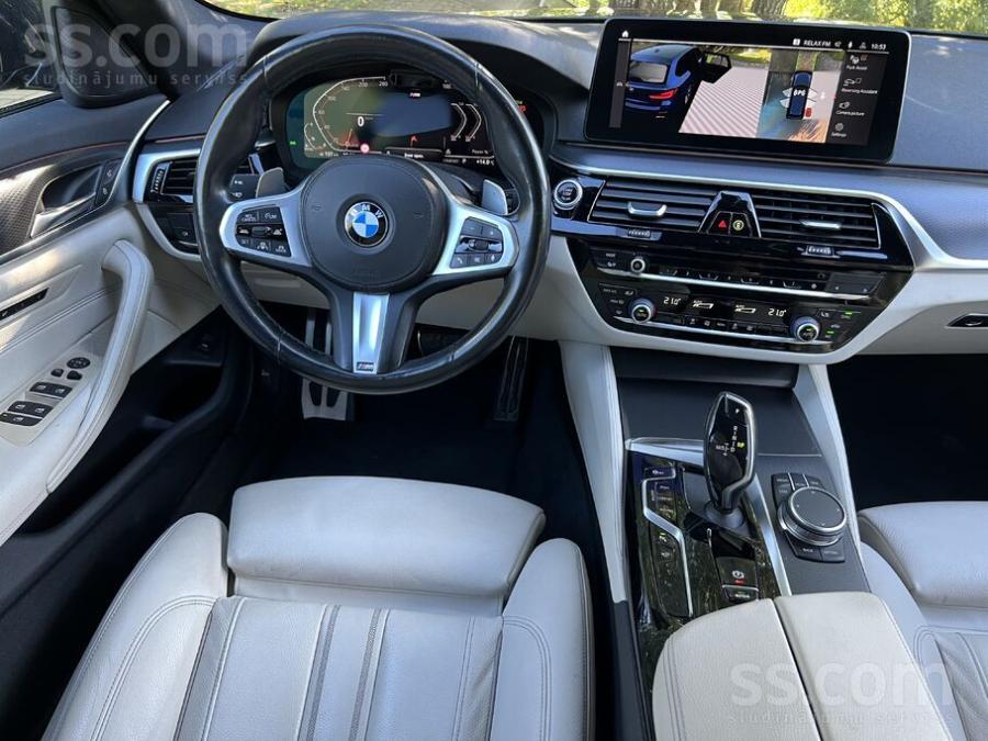 BMW 540 2021 in Riga, with an engine capacity of 3.00 L and mileage of 169 thousand km for 24700 €, photo 19 on AUTOMOTO.COM.LV