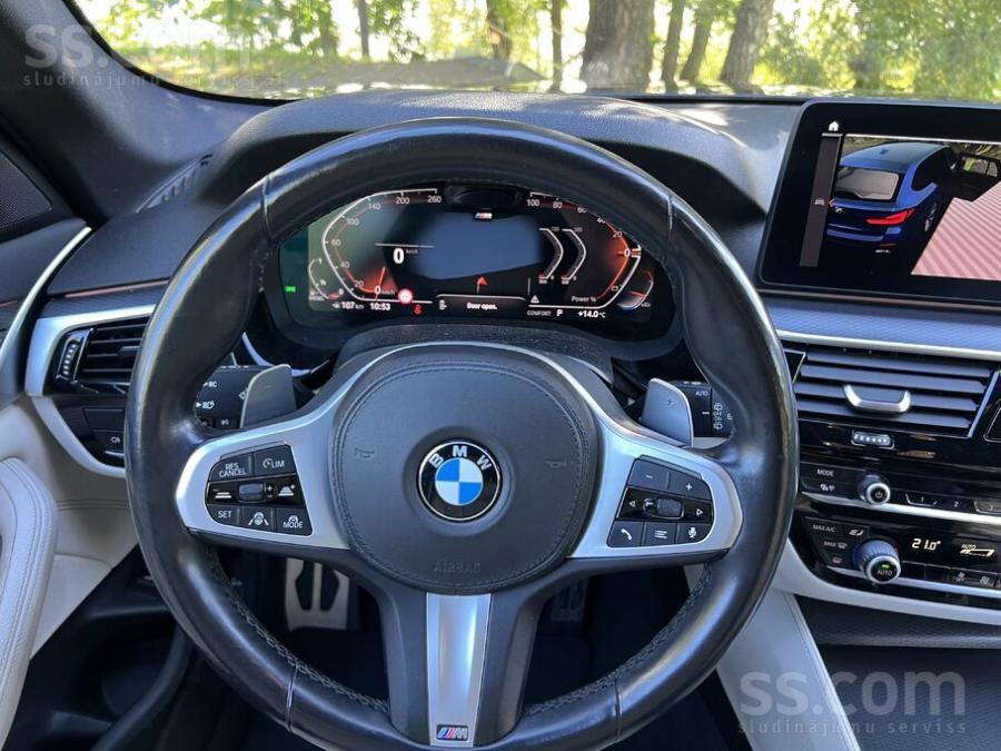 BMW 540 2021 in Riga, with an engine capacity of 3.00 L and mileage of 169 thousand km for 24700 €, photo 20 on AUTOMOTO.COM.LV