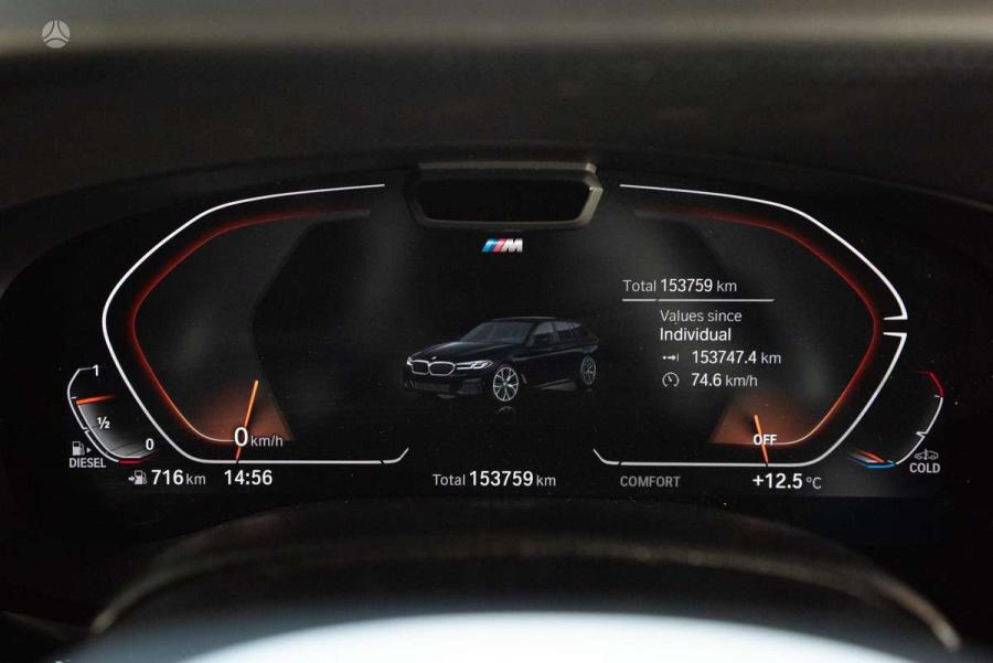 BMW 540 2022 in Kaunas, with an engine capacity of 3.00 L and mileage of 154 thousand km for 40977 €, photo 22 on AUTOMOTO.COM.LV