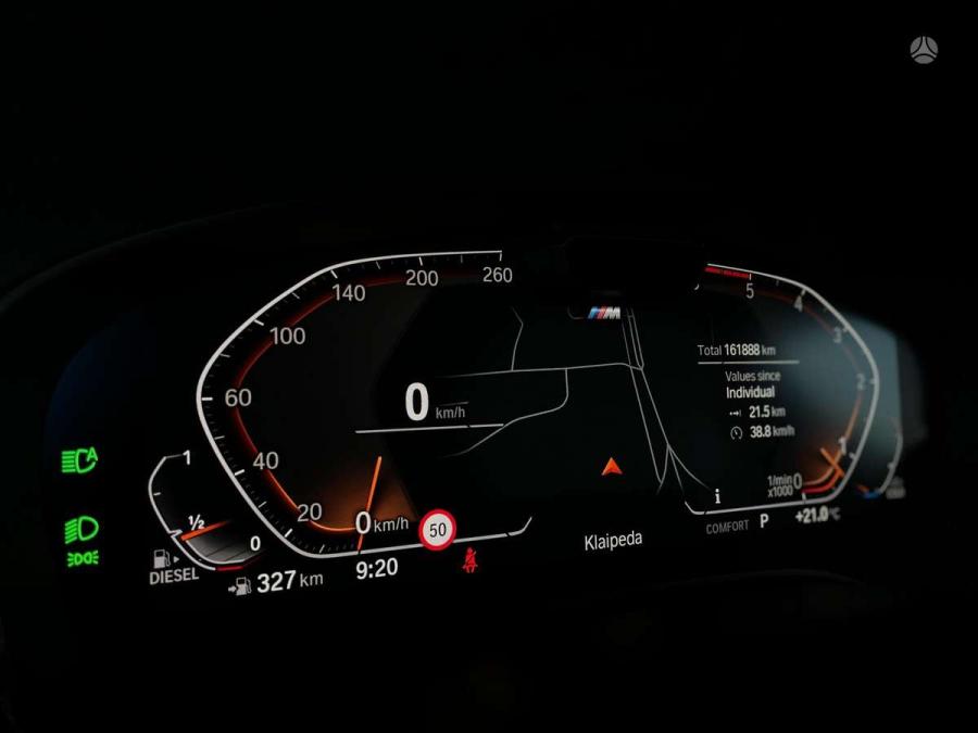 BMW 540 2023 Klaipėda, ar dzinēja tilpumu 3.00 L un nobraukumu 162 tūkst. km par 35991 €, foto 17 vietnē AUTOMOTO.COM.LV